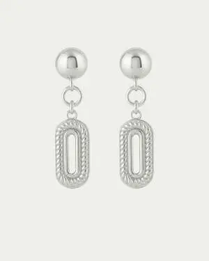 SOPHIE BLAKE Greta Earrings - Silver