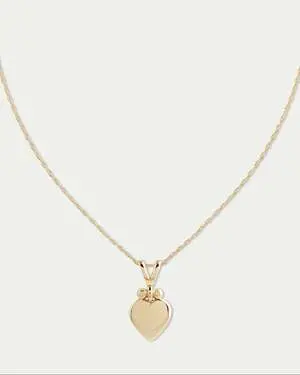 SOPHIE BLAKE Damia Heart Pendant - Gold