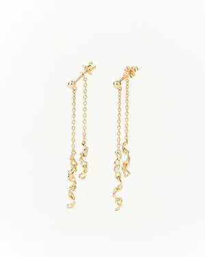 SOPHIE BLAKE Willow Threader Ear Jacket - Gold
