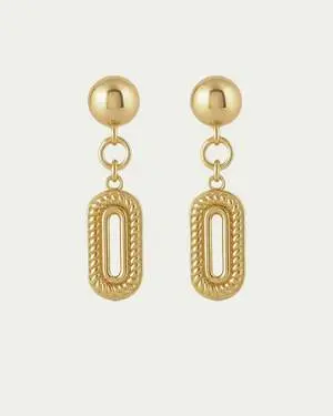 SOPHIE BLAKE Greta Drop Earrings - Gold
