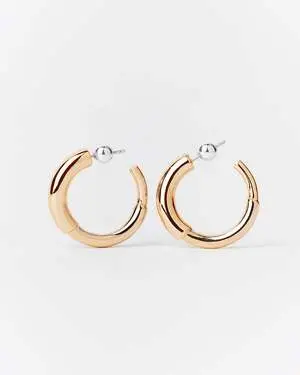 SOPHIE BLAKE Small Maggie Hoop Earrings - Silver