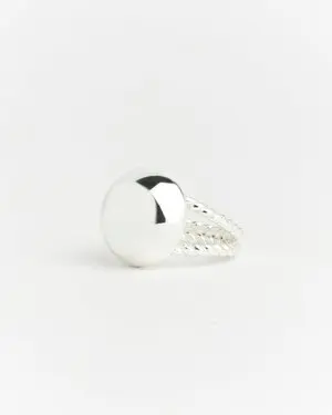 SOPHIE BLAKE Zoe Dome Ring - Silver