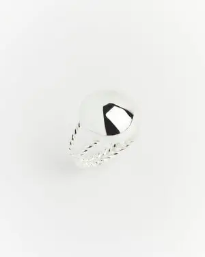 SOPHIE BLAKE Zoe Dome Ring - Silver
