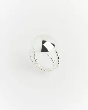 SOPHIE BLAKE Zoe Dome Ring Silver