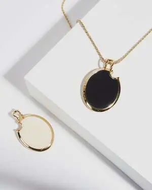 SOPHIE BLAKE Rumor Double Sided Pendant Necklace