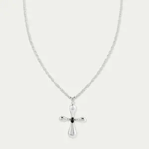 SOPHIE BLAKE Helen Cross White Gold Blue Topaz Pendant