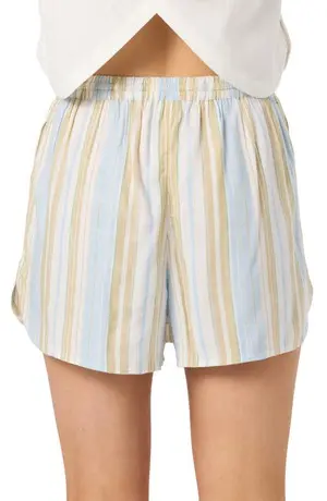 O'Neill Millie Stripe Drawstring Shorts