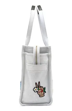 Marc Jacobs The Stripe Mesh Large Tote Bag - Light Wash