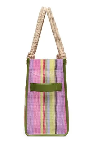 Marc Jacobs The Stripe Mesh Large Tote Bag - Purple Multi