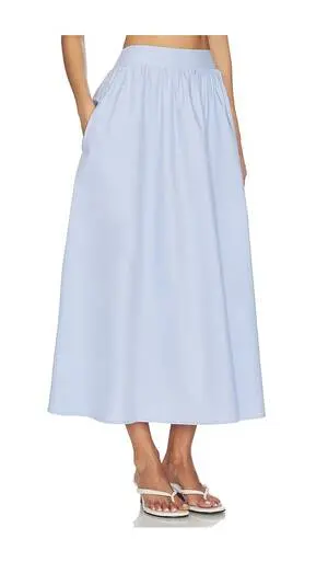 Susana Monaco Poplin Midi Skirt