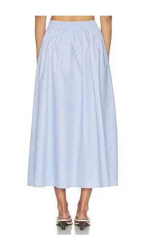 Susana Monaco Poplin Midi Skirt