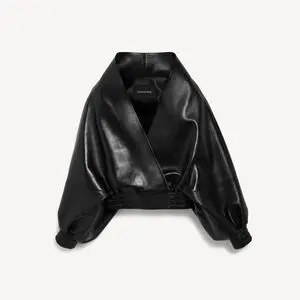 Balenciaga Wrap Jacket - Black