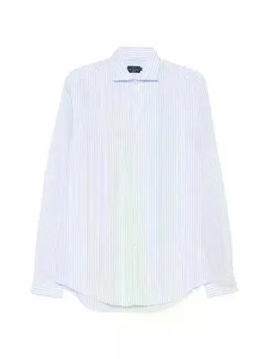 Paul & Shark Striped Buttoned Shirt - Blue