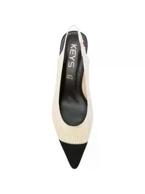 KEYS Pointed Pumps - Neutrals