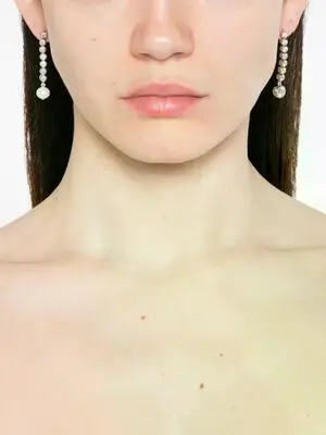 Completedworks Zirconia And Pearl Embellished Earrings