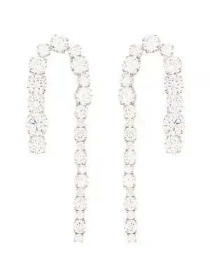 Completedworks Sleuth Zirconia Earrings - Silver
