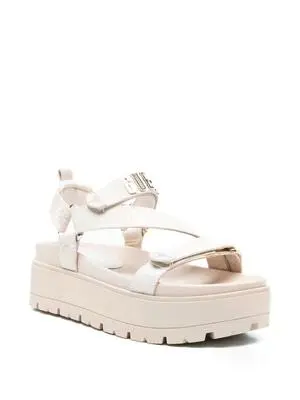 Guess Logo Strap Platform Sandals