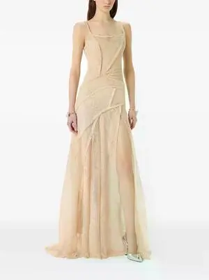 Blumarine Lace Maxi Dress