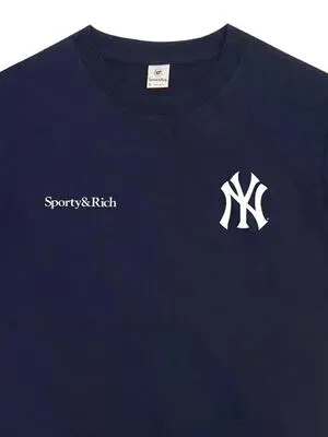 Sporty & Rich Yankees Serif T-shirt