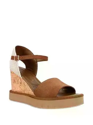 PALOMITAS BY PALOMA BARCELÒ Eileen Suede Wedge Sandals