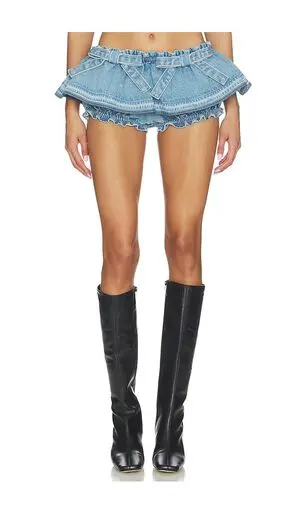 Aknvas Thigh Length Shorts For Women