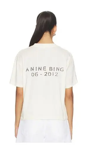 ANINE BING Walker Soft Stencil Tee