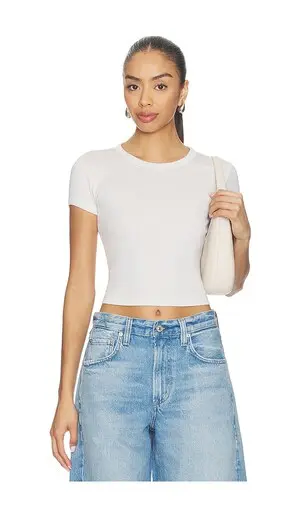 Enza Costa Trimmed T-shirts For Women