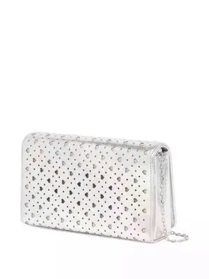 Moschino Heart-cutout Clutch