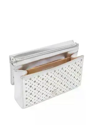 Moschino Heart-cutout Clutch