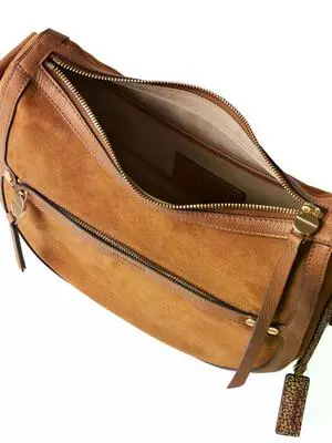 Borbonese Luna Zipped Cross-body Bag