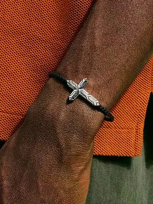 John Hardy Icon Cross Bracelet - Silver