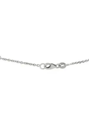 LB EXCLUSIVE Diamond And Aquamarine Pendant Necklace