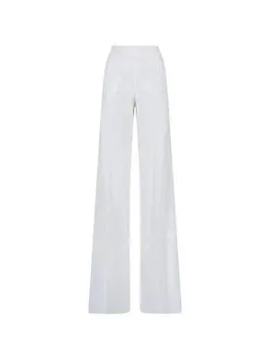 Rick Owens Panelled Wide-leg Trousers - White