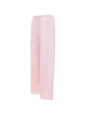 Faithfull The Brand Jensen Elastic-waistband Trousers - Pink