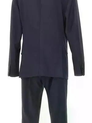 Boglioli Double-breasted Peak-lapels Suit - Blue