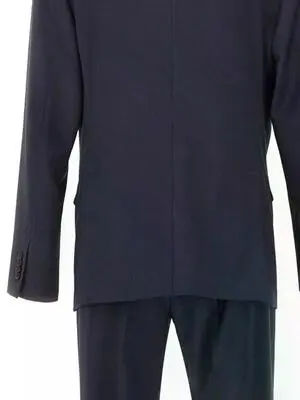 Boglioli Double-breasted Peak-lapels Suit - Blue