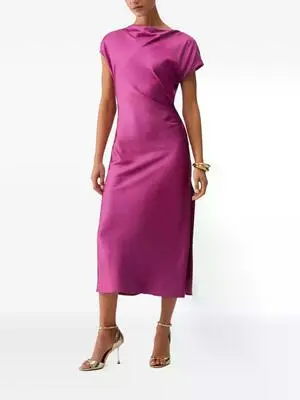 Liu Jo Long Satin Dress - Pink