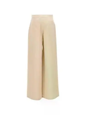 Max Mara Tapioca Palazzo Trousers - Neutrals