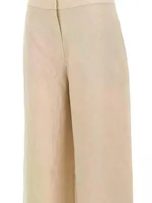 Max Mara Tapioca Palazzo Trousers - Neutrals