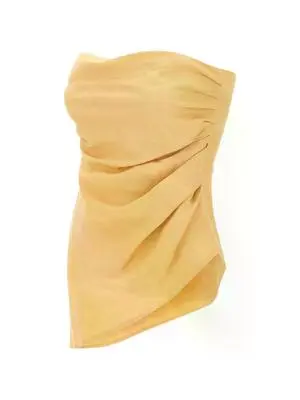 Faithfull The Brand Nera Gathered Asymmetric Top