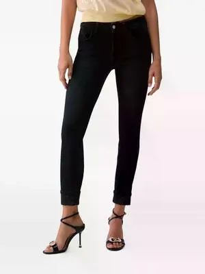 Liu Jo Embellished Hem Jeans
