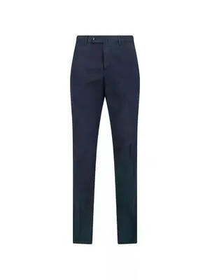 PT TORINO Button Trousers - Blue