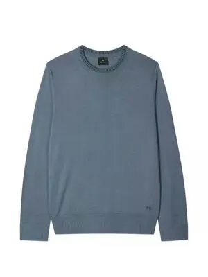 Paul Smith Crew-neck Wool Sweater - Blue