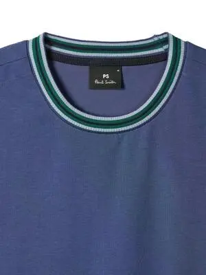 Paul Smith Striped-trim T-shirt