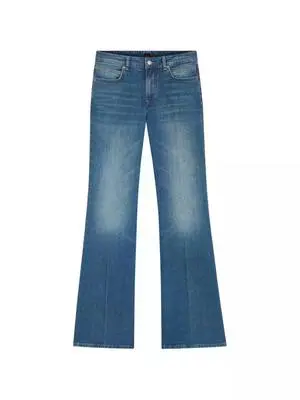 BOSS Low-rise Bootcut Jeans - Blue