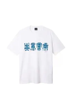 Paul Smith Screen Robot Print T-shirt