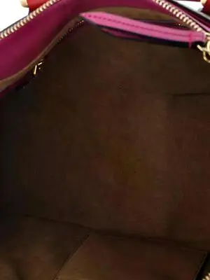 Gucci Linea A Convertible Gg Coated Canvas And Leather Medium Tote Bag