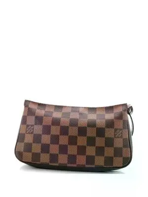 LOUIS VUITTON Navona Pochette Accessoires Damier Clutch