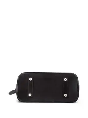 LOUIS VUITTON Alma Pm Tote Bag Studded Malletage Leather - Black