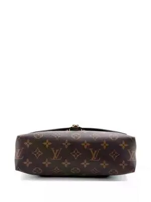 LOUIS VUITTON Saint Placide Handbag Monogram Canvas And Leather - Brown